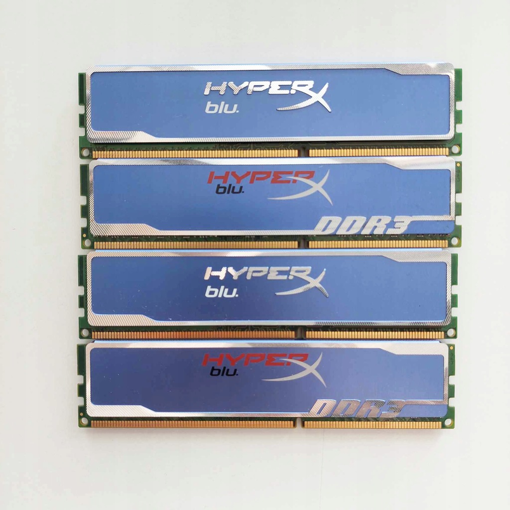 RAM Kingston HyperX blu DDR3 4x8 GB (32GB) 1600 - 14236275126 ...