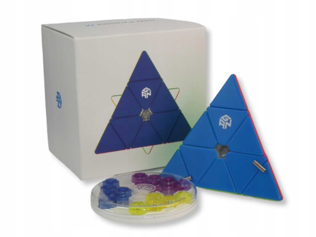 Kostka GAN Pyraminx M Explorer Stickerless - 9814763172 - oficjalne ...