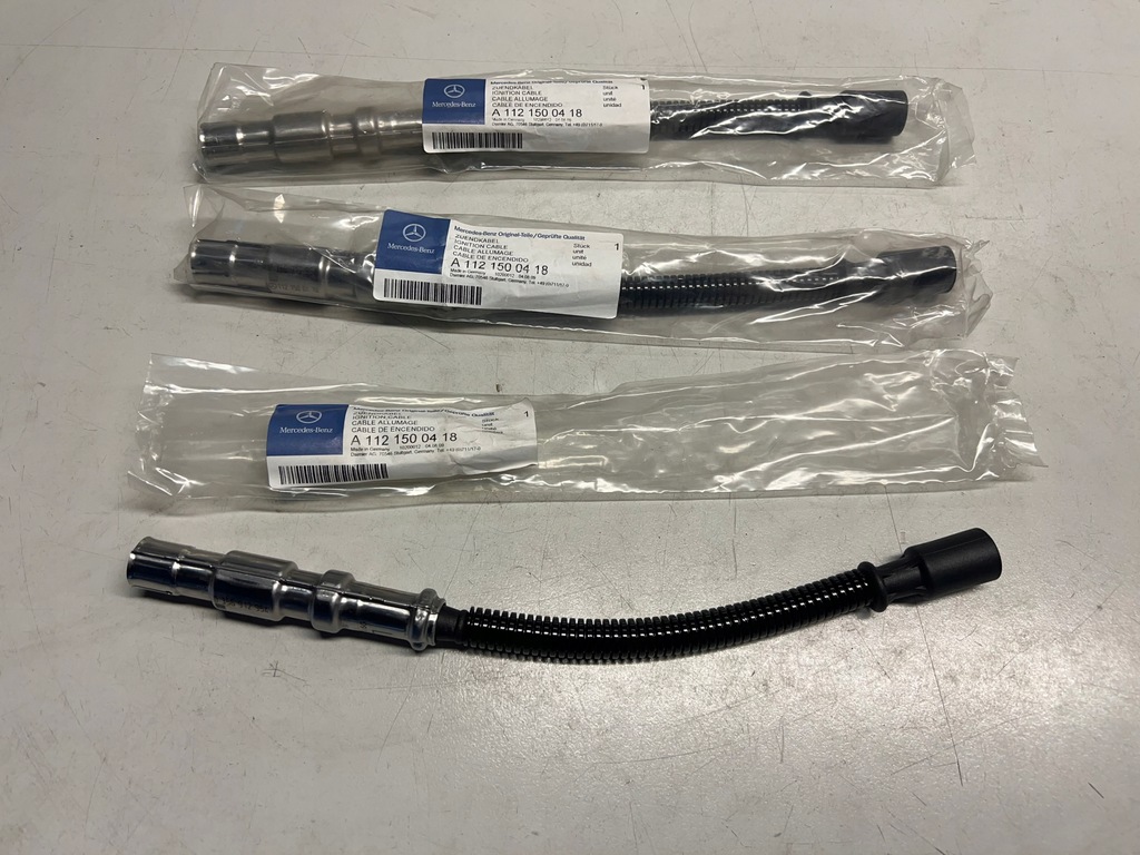 MERCEDES M113 PRZEWÓD ZAPŁONOWY NOWY A1121500418 - 11580512419 ...