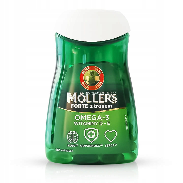 Möller's Forte z tranem 112 kapsułek - 13015337258 - oficjalne archiwum ...