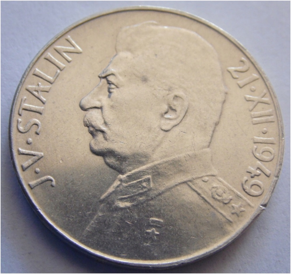 50 KORON CSRR 1949 70 rocz. urodzin - Józef Stalin - 13723959734 - oficjalne archiwum Allegro