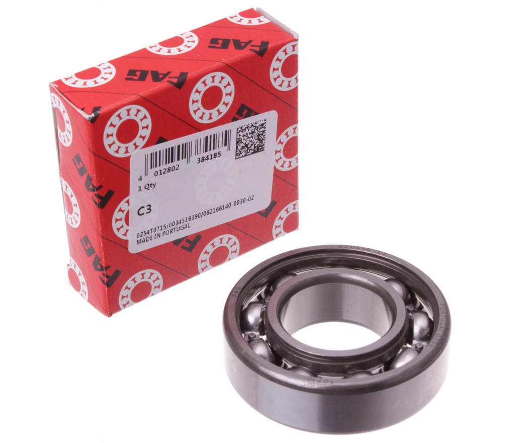 Łożysko 6205 C3 FAG Jawa 250 CZ WSK SHL Simson AWO - 11663338296 ...