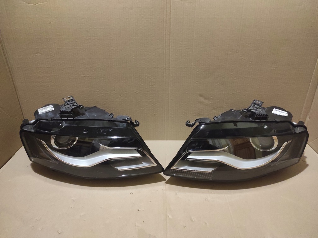 Lampy przód Audi A4 B8 xenon 8k0941004 8K0941005 - 13610330807 ...