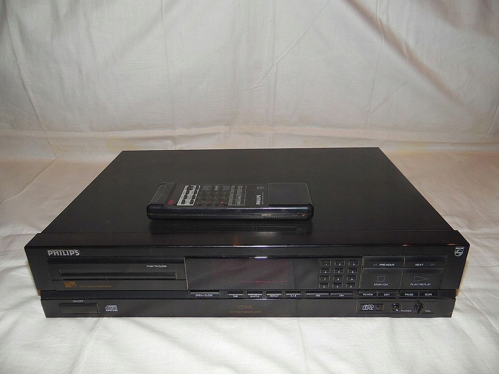 Odtwarzacz CD Philips CD618 CDM-4/19 SAA7321 pilot - 12031145615 ...