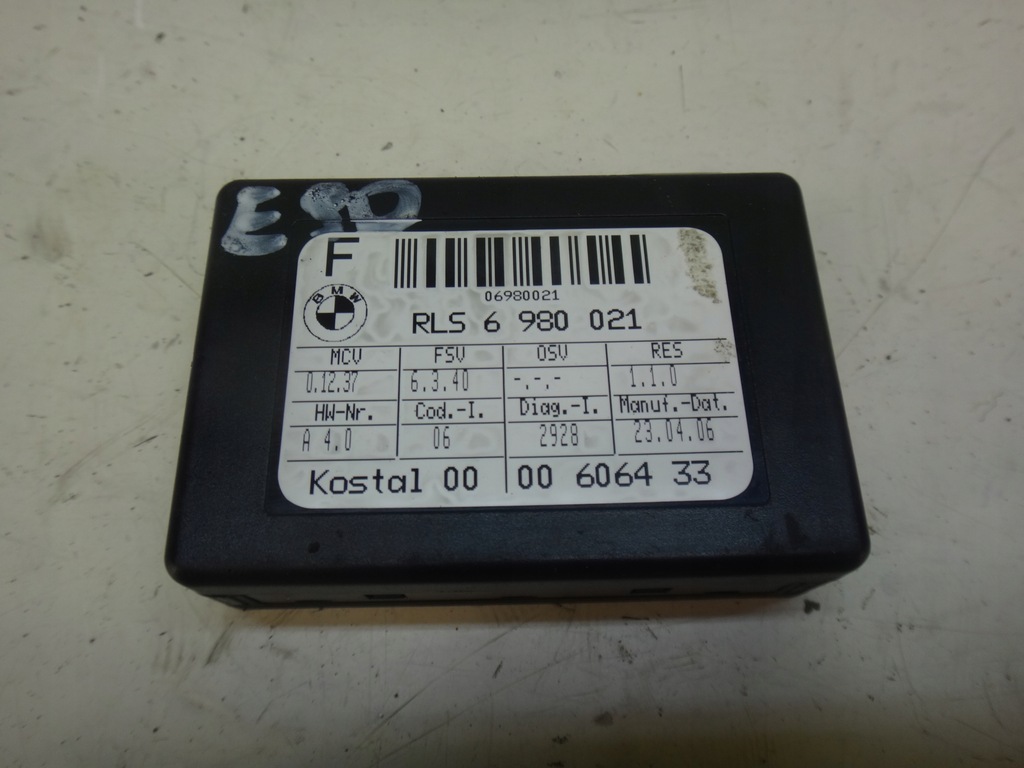 MODUŁ CZUJNIK DESZCZU RLS BMW E87 E88 E90 E92 E93 X1 E84 - 14571316774 ...