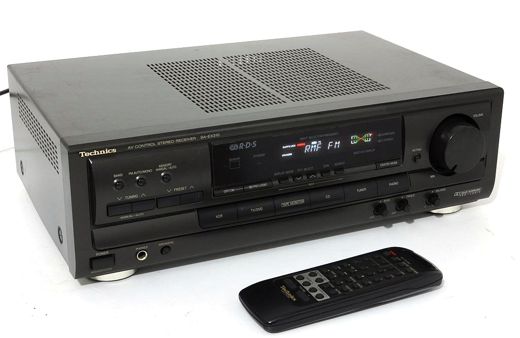 TECHNICS SA-EX310 FIRMOWY AMPLITUNER STEREO / 5.1 - 12273224333 - oficjalne archiwum Allegro