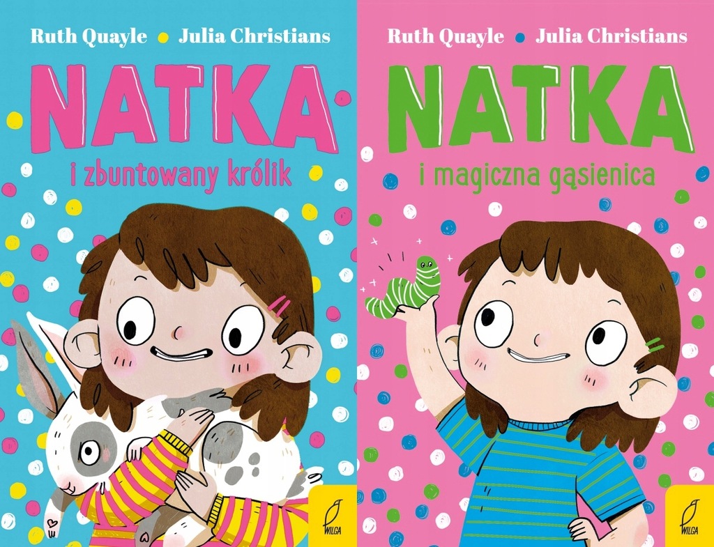 Natka i zbuntowany królik + magiczna gąsienica - 10869134472 - oficjalne archiwum Allegro