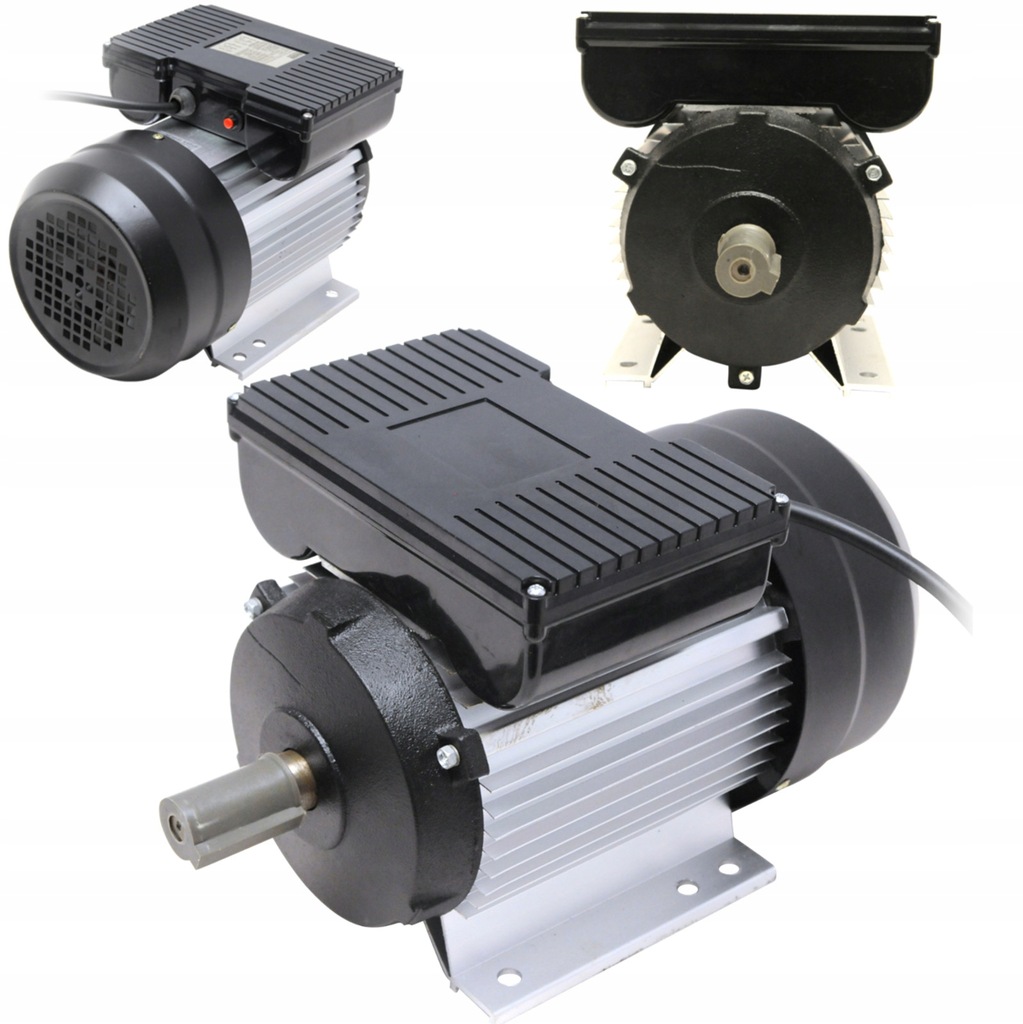 SILNIK ELEKTRYCZNY JEDNOFAZOWY 3kW 2880 obr/min - 8793333774 - oficjalne archiwum Allegro