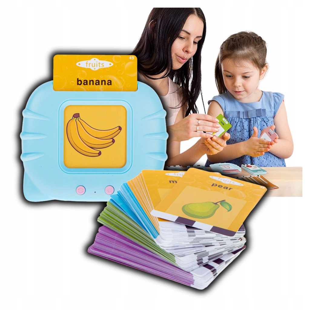 EDUKACYJNY CZYTNIK KART DO WCZESNEJ NAUKI JĘZYKA ANGIELSKIEGO EDUCARDS - 16102693903 - oficjalne ...