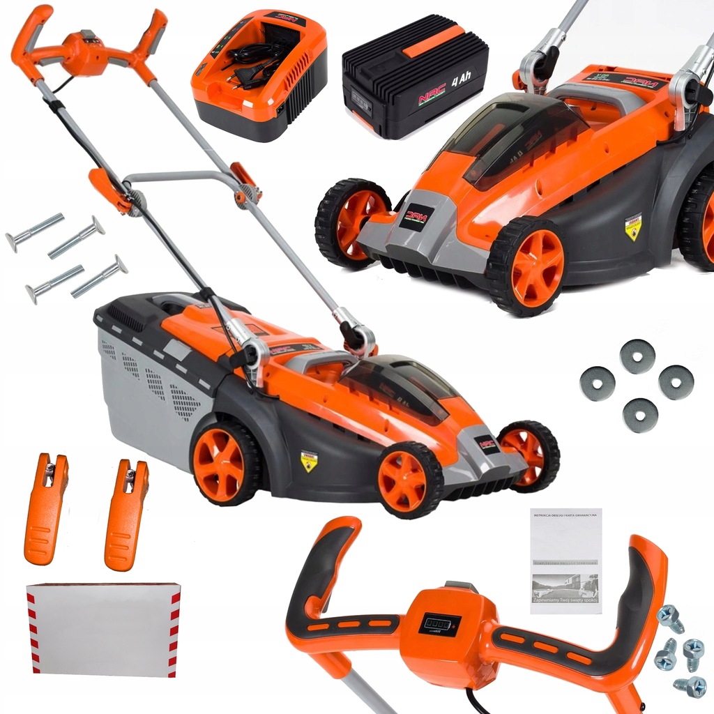 Kosiarka AKUMULATOROWA NAC LB40-37-B40-NG - 9791566978 - oficjalne archiwum Allegro