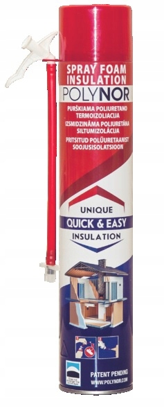 POLYNOR HOME piana pianka pur izolacje natryskowe - 9555909331 - oficjalne archiwum Allegro