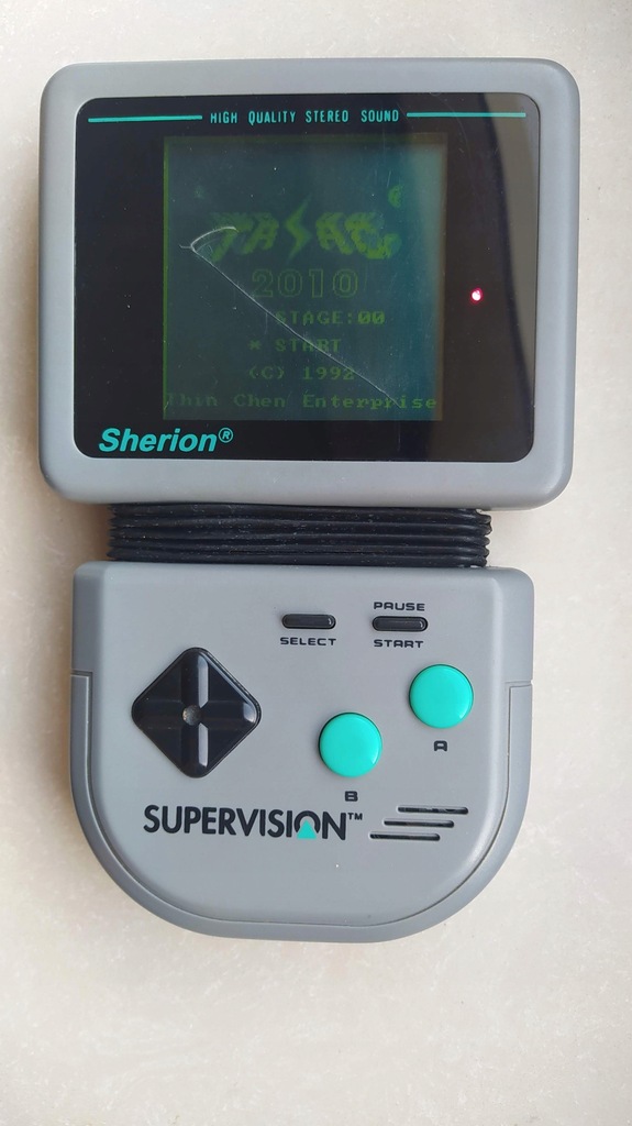 Game Boy Watara Supervision z grą Tasac 2010 - 12393824948 - oficjalne ...