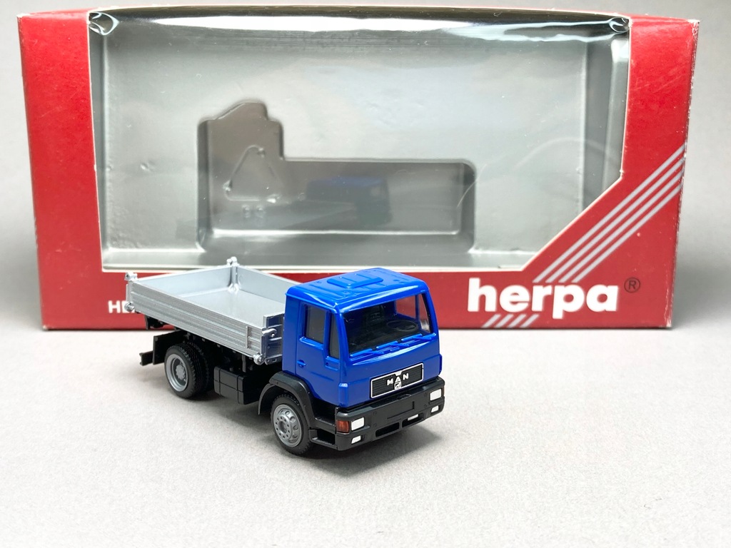 MAN M2000 L wywrotka - Herpa 144230 1:87 - 14366448159 - oficjalne ...