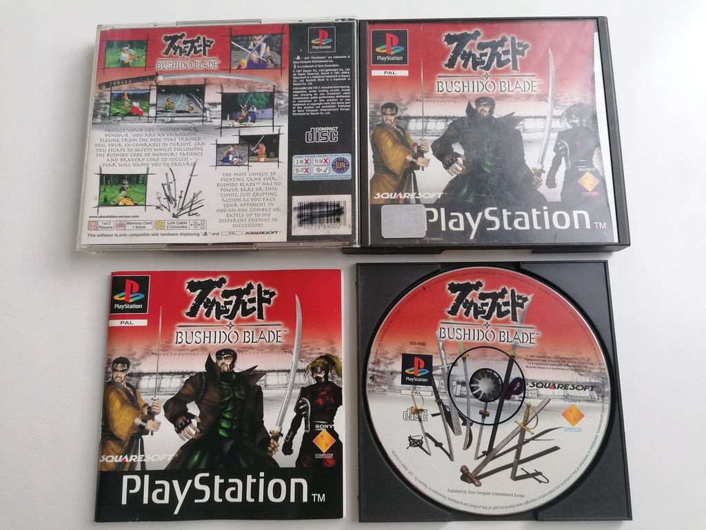 BUSHIDO BLADE PSX PS1 - 12077343024 - oficjalne archiwum Allegro