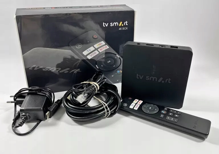 DEKODER SMART TV BOX 4K DV8519 ! - 13111726215 - oficjalne archiwum Allegro