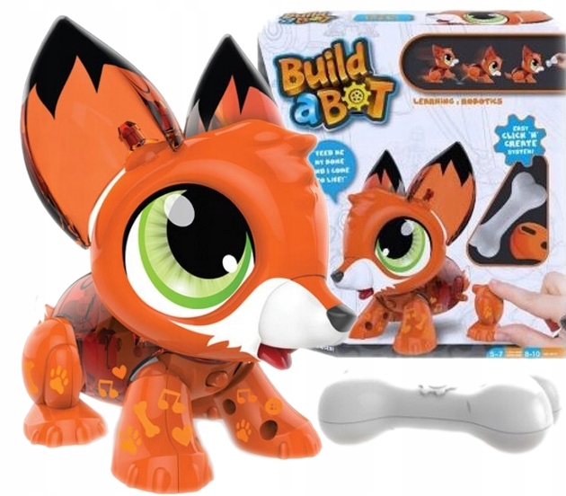 EDUKACYJNY LIS BUILD A BOT ZBUDUJ ROBOTA 0198 - 12682504979 - oficjalne ...