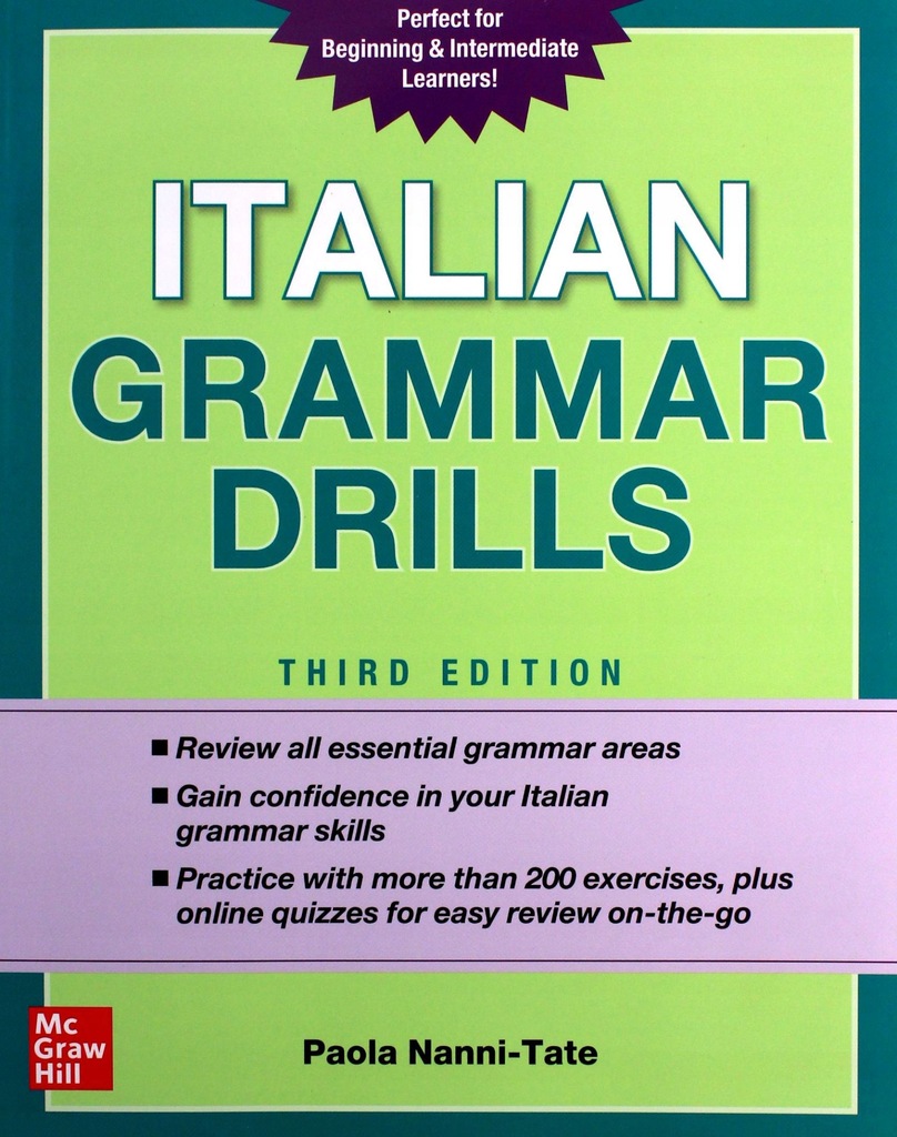 ITALIAN GRAMMAR DRILLS, THIRD EDITION NTC FOREIGN - 11010641392 ...