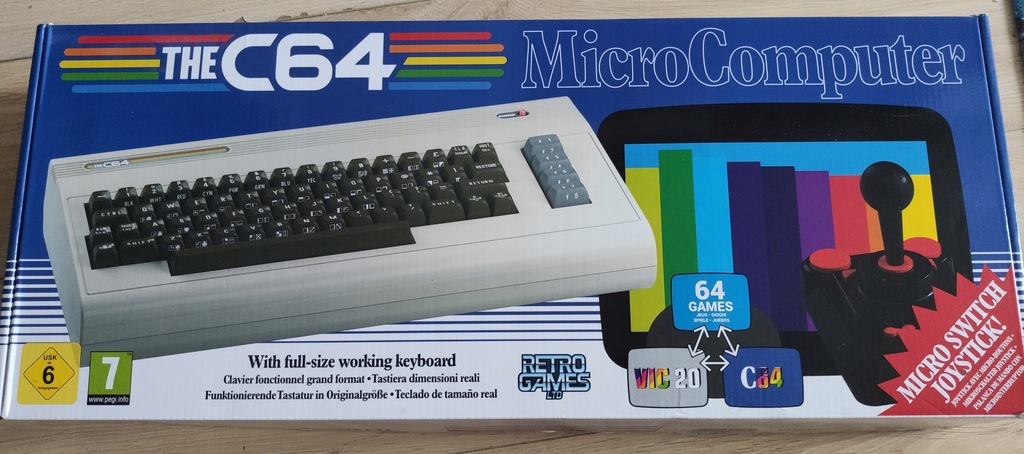 Konsola Commodore Micro Computer The C64 MAXI - 12987606516 - oficjalne ...