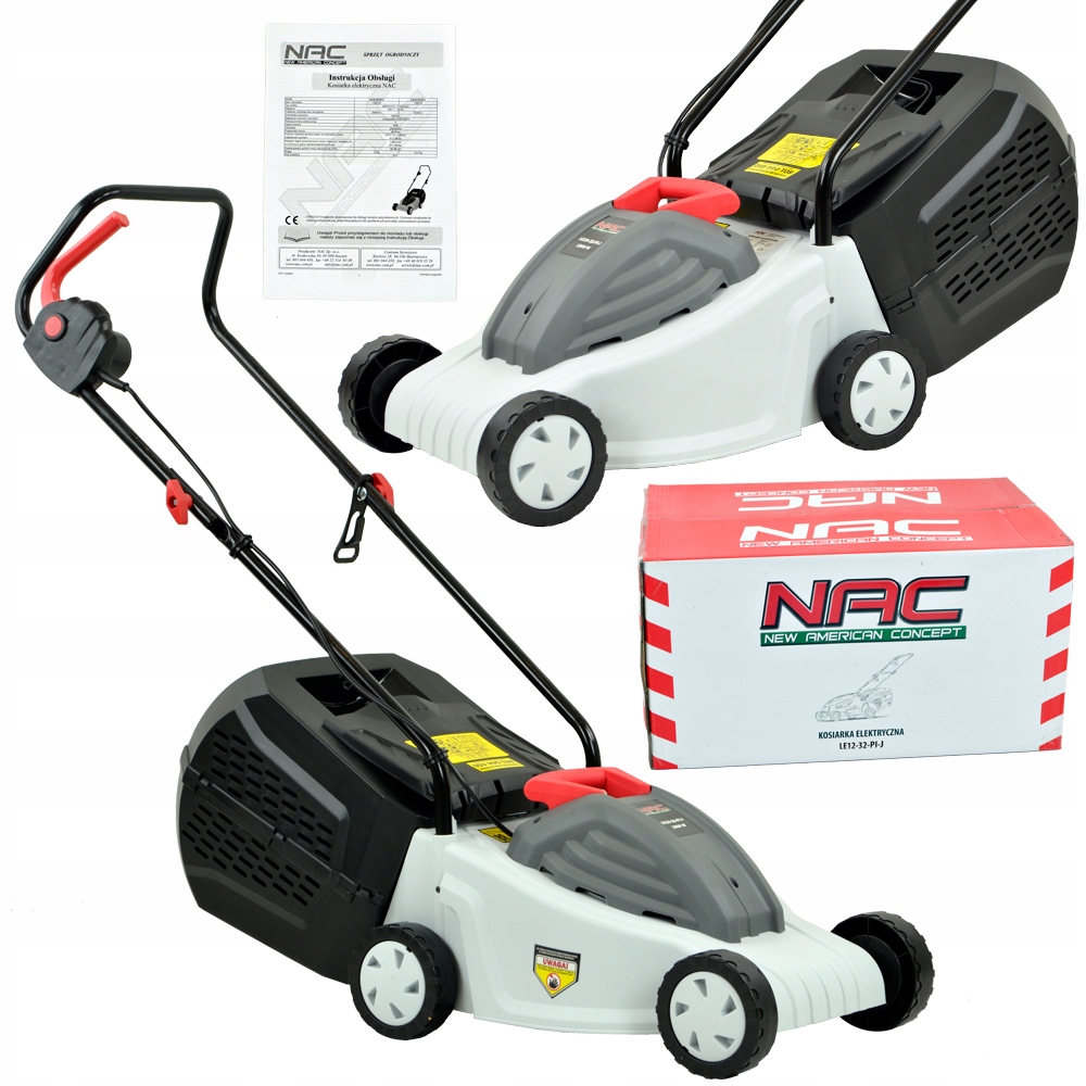 KOSIARKA ELEKTRYCZNA NAC LE12-32-PI-J 1200 W INDUK - 11814943007 ...