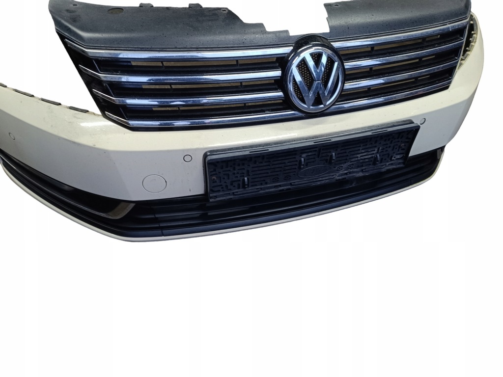 ZDERZAK PRZÓD PDC VW PASSAT B7 10-14R R115 KOMPLETNY - 14082527073 - oficjalne archiwum Allegro