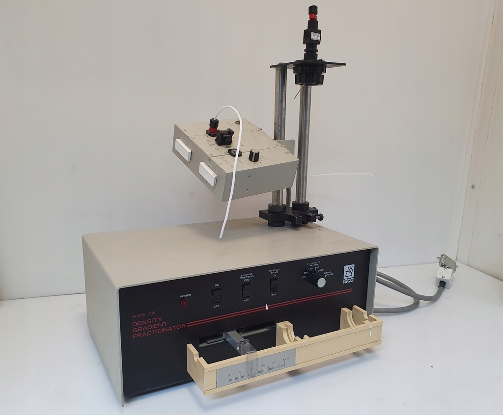 DENSITY GRADIENT FRACTIONATOR ISCO 185 + OPTICAL UNIT TYPE 11 BCM ...