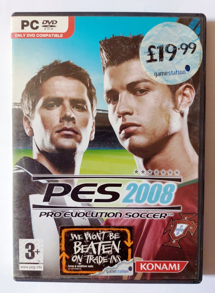 PES 2008 PRO EVOLUTION SOCCER | GRA NA PC - 12429505677 - oficjalne ...