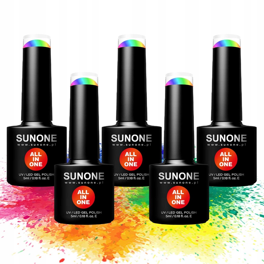 SUNONE LAKIER HYBRYDOWY 3W1 MIX KOLORÓW 3+2 - 11298104895 - oficjalne ...