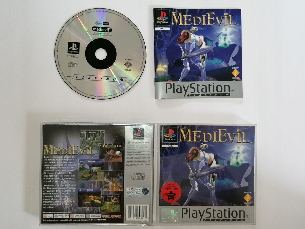 MEDIEVIL PS1 PSX - 12586394079 - oficjalne archiwum Allegro
