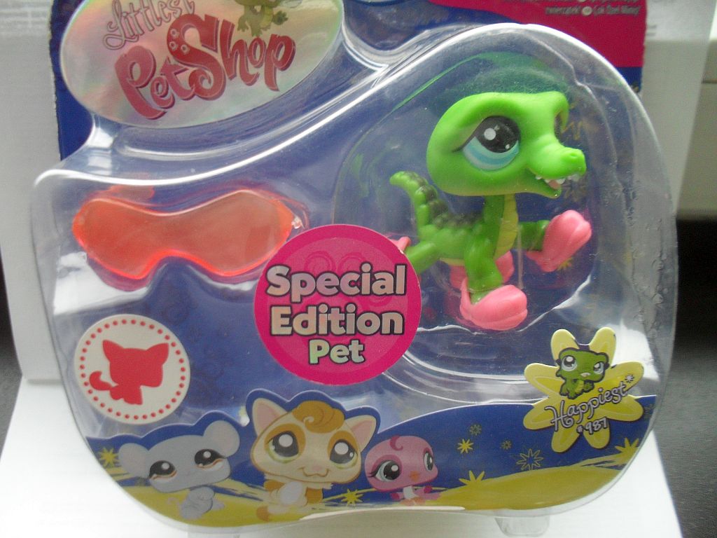 LITTLEST PET SHOP LPS 987 KROKODYL , ALIGATOR HIT - 7735452588 ...