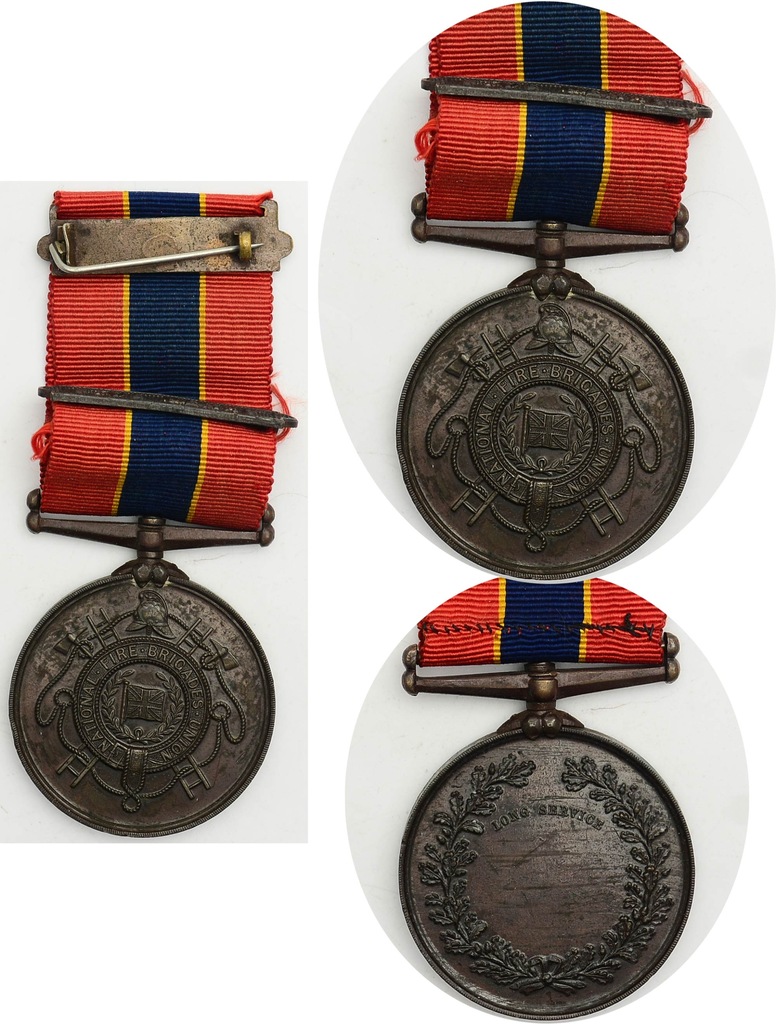 2.aj! WLK.BRYT., MEDAL 5 L.SŁUŻBY STRAŻY POŻARNEJ - 13670556249 - oficjalne archiwum Allegro