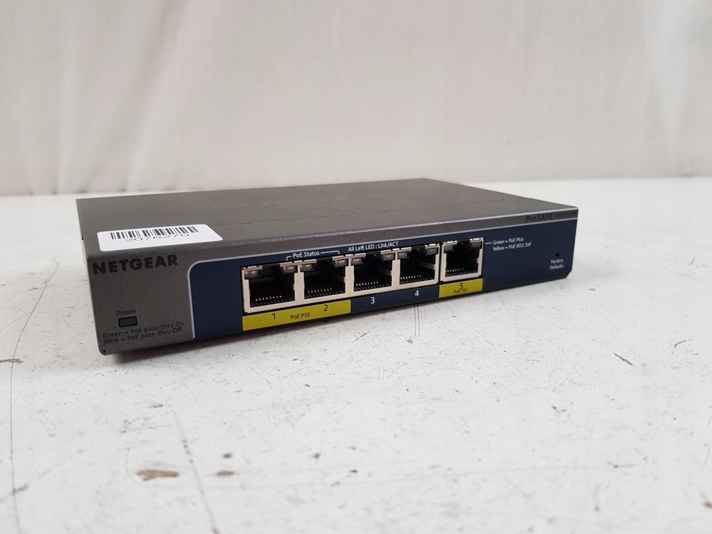 Netgear Plus Switch GS105PE (2076270) - 13916740502 - oficjalne ...
