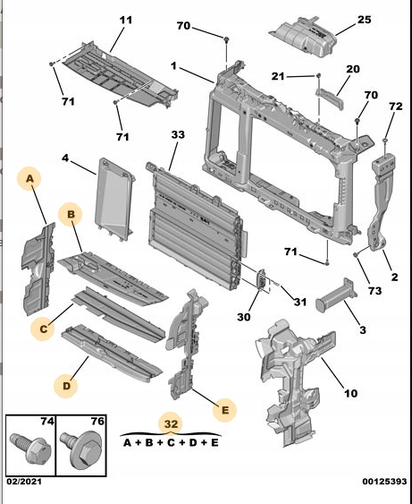 KIEROWNICA POWIETRZA OPEL MOKKA II 20- - 11572205671 - oficjalne ...