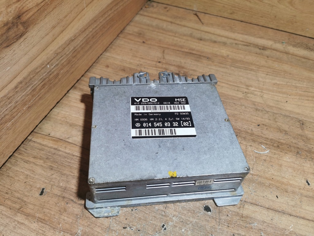 STEROWNIK SILNIKA 0145450332 MERCEDES W202 2.2B - 12511990723 ...