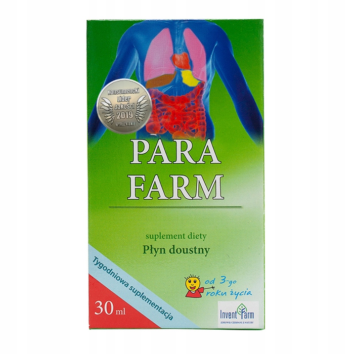 PARA FARM Parafarm InventFarm zioła na pasożyty 30 - 8857338982 ...