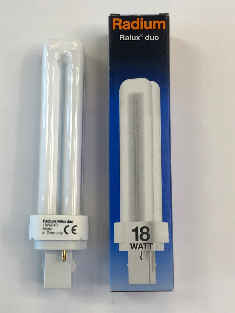 świetlówka Radium Ralux duo RX-D 18W/840 G24d-2 - 12563636636 ...