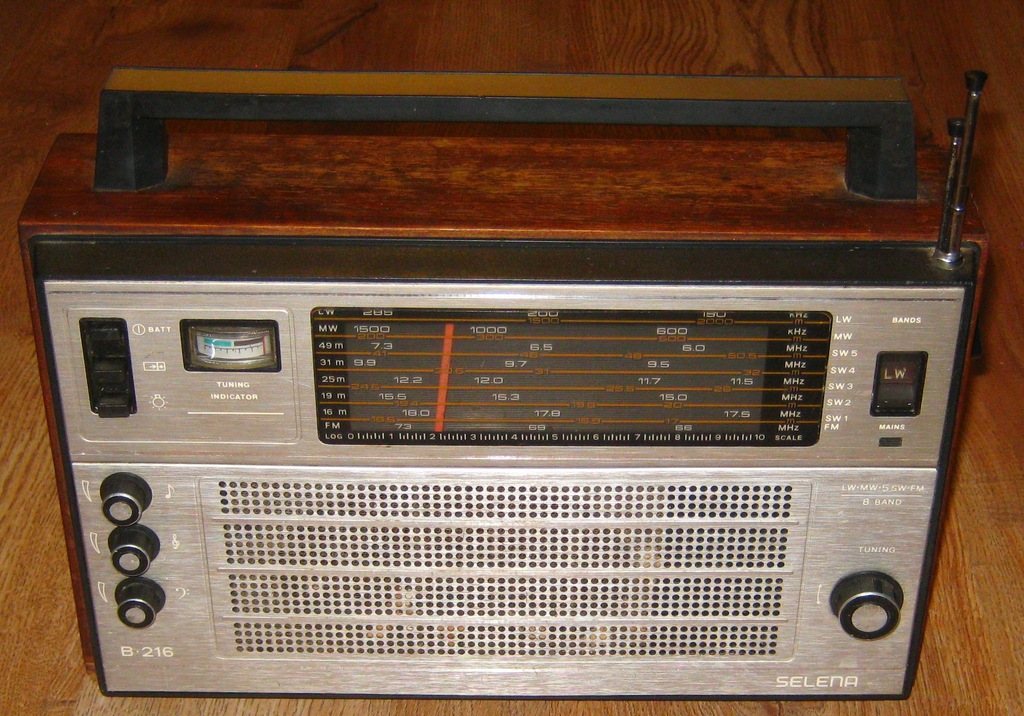 SELENA B-216 / RADIO / ZSRR - 13045486341 - oficjalne archiwum Allegro