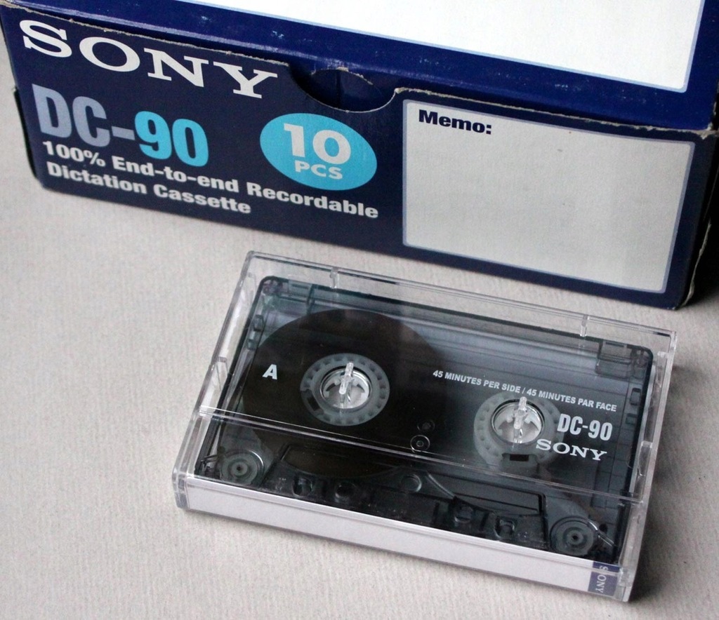 Sony DC-90 Dictation Cassette. Nowa. - 14715101473 - oficjalne archiwum ...