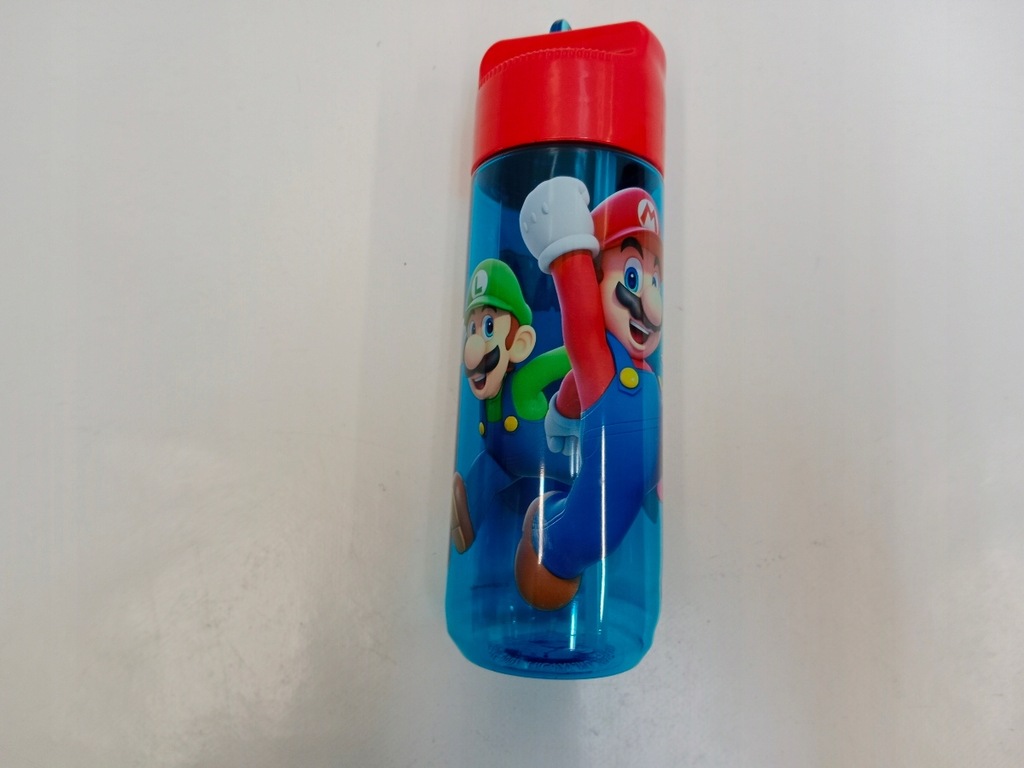 SUPER MARIO bidon niekapek butelka BPA free 540ml - 13020126789 - oficjalne archiwum Allegro