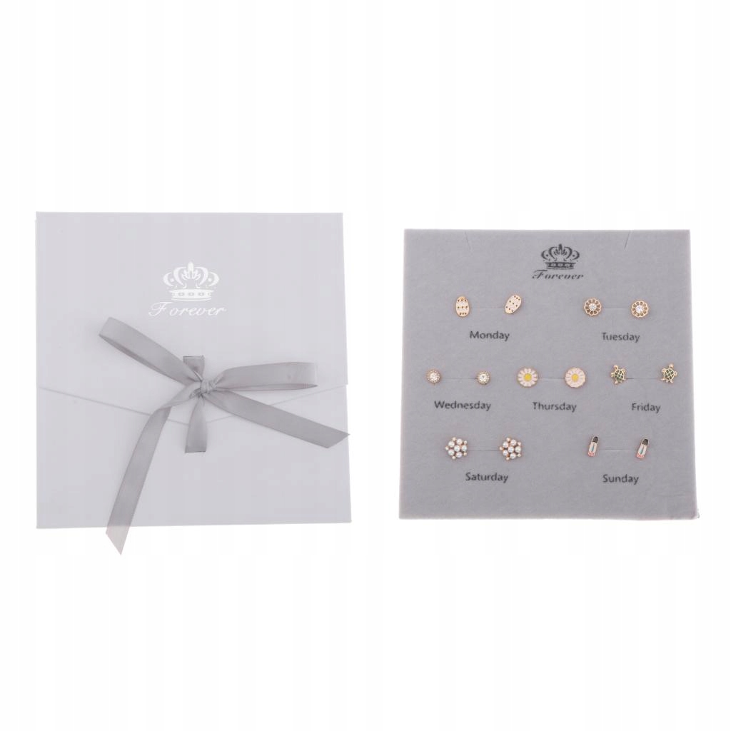 Womens Assorted Stud Earrings Week Ear Type 4 - 13892369356 - oficjalne ...