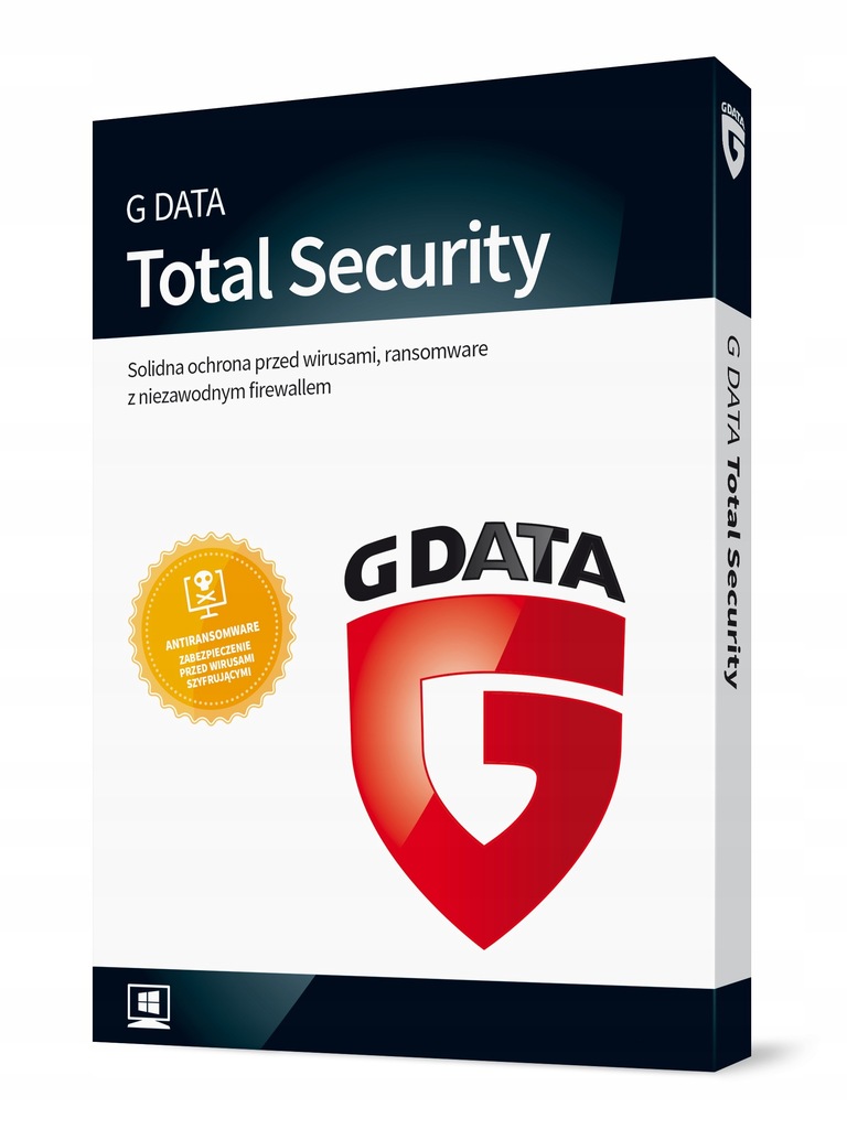 G Data Total Security KARTA-KLUCZ 2-PC 1-rok - 8951021067 - oficjalne ...