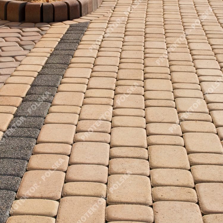 BRUK-BET kostka betonowa NOSTALIT chodnikowa - 12559605686 - oficjalne archiwum Allegro