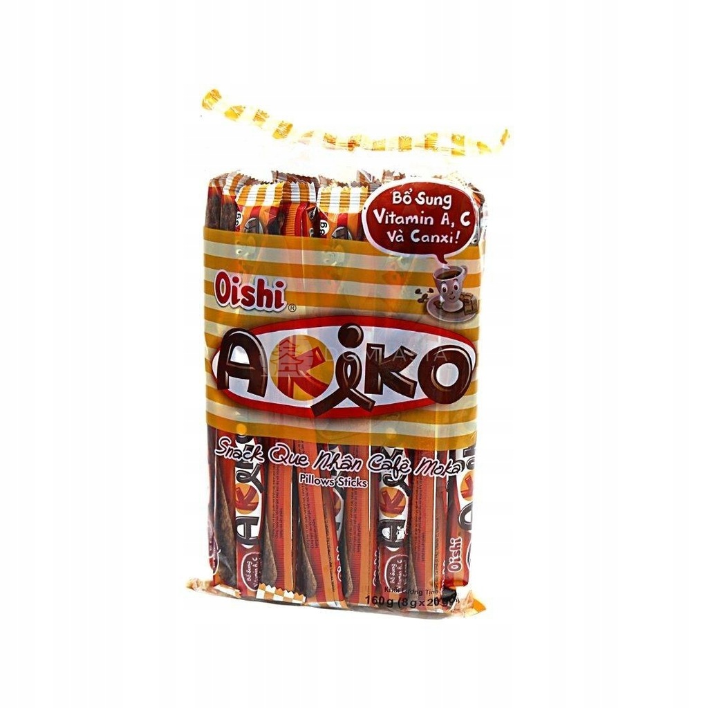 Snack paluszki o smaku kawy OISHI 160g - 12810603929 - oficjalne archiwum Allegro