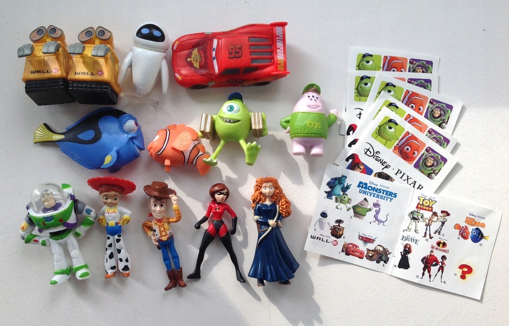 Disney Pixar kolekcjonerski zestaw figurek unikat - 12439983475 ... Disney Pixar kolekcjonerski zestaw figurek unikat - 12439983475 ...