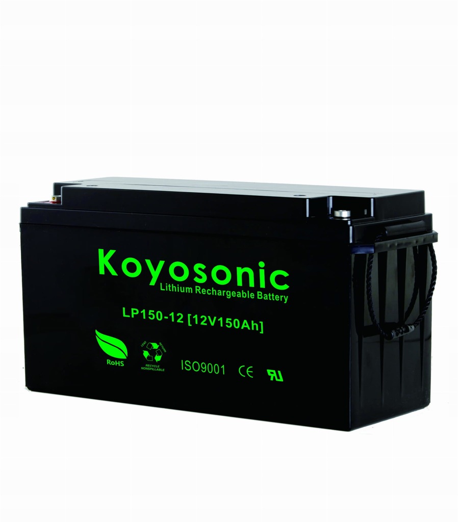 AKUMULATOR LITOWY LifePO4 12V 150Ah BMS 100A do KAMPERA ŁODZI PANELI UPS - 9819697194 ...