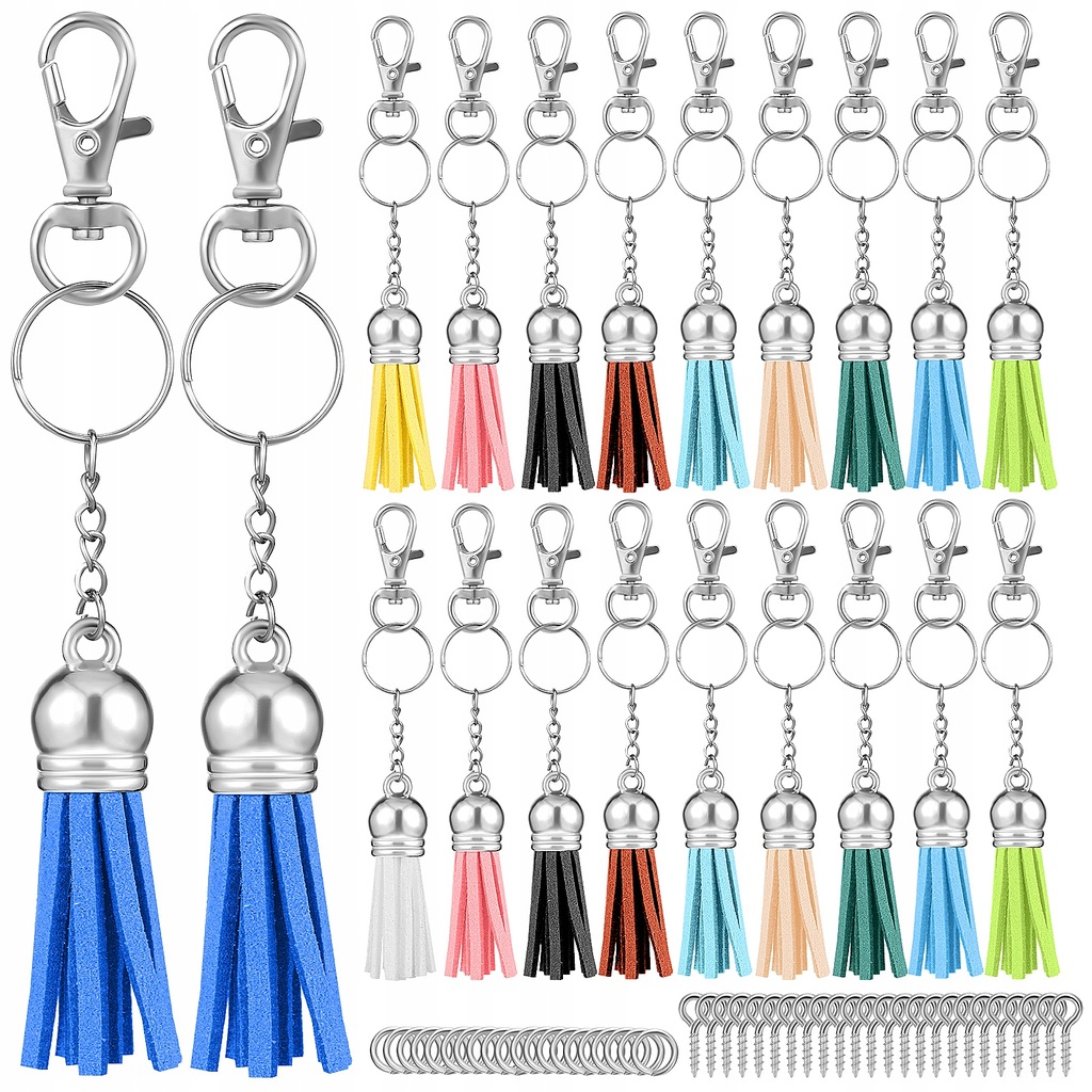 1 Set Key Chain Making Kit Keychain Tassels Key - 14995972222 ...