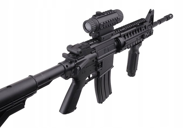 KARABIN ELEKTRYCZNY AUTOMAT M4A1 D96 ASG - 9218645995 - oficjalne archiwum Allegro
