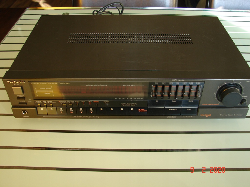 TECHNICS SA-R330 amplituner stereo z korektorem - 8937779310 ...