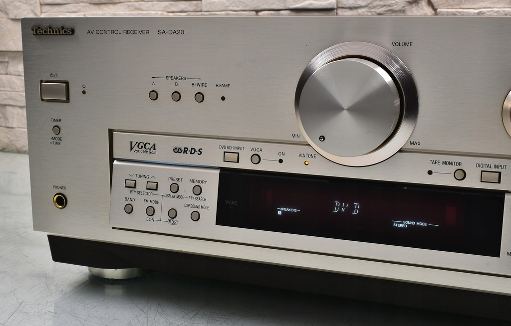 TECHNICS SA-DA20 KULTOWY AMPLITUNER 5,1 - 12885023152 - oficjalne archiwum Allegro