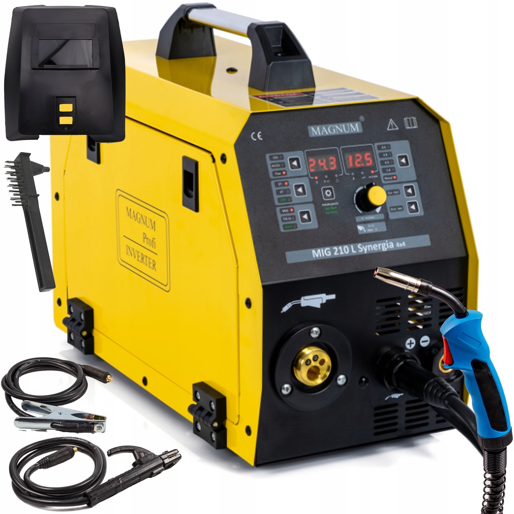 Spawarka MIGOMAT MIG Magnum 210 Synergia MMA TIG - 10424288657 - oficjalne archiwum Allegro
