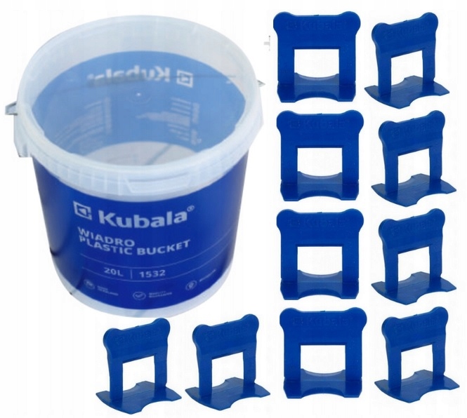 KUBALA KLIPSY SMART LEVEL 1MM 800SZT+WIADRO 1885 - 11919984128 ...